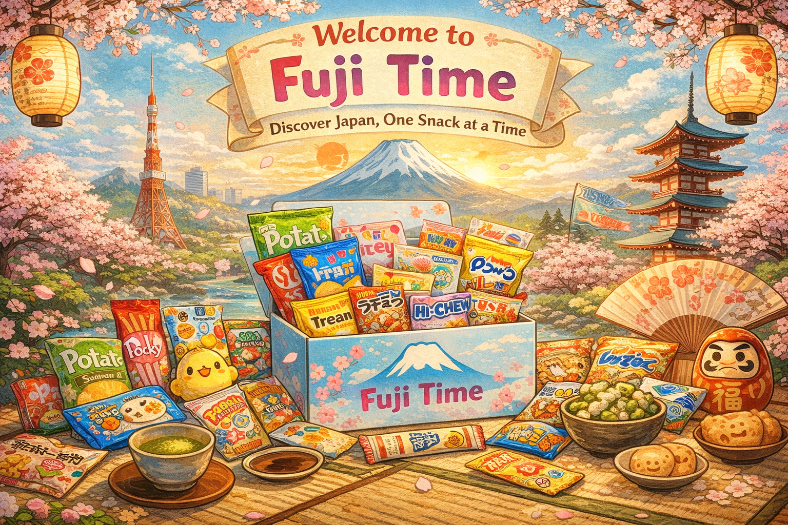 Welcome to Fuji Time – Discover Japan, One Snack at a Time