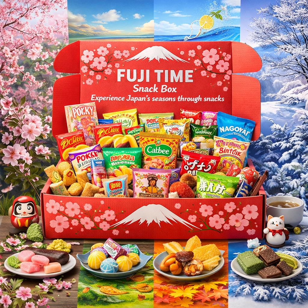 How Japanese Snacks Reflect Seasons and Culture – Fuji Time