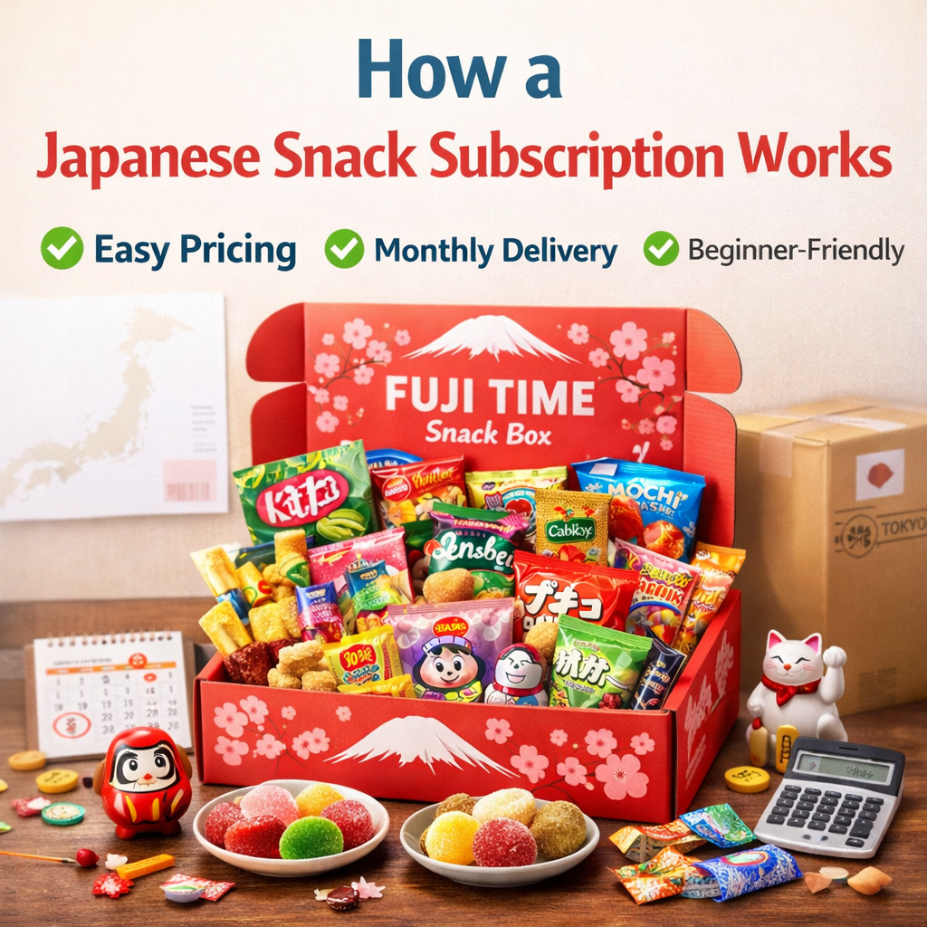 How a Japanese Snack Subscription Works – Fuji Time